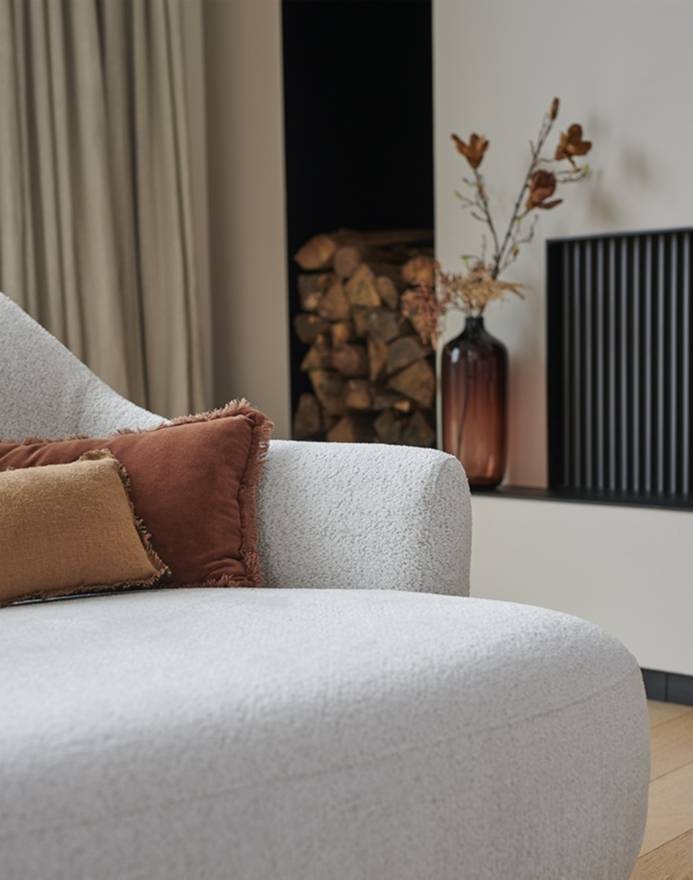 Oasis modular cocooning 4-seater straight sofa | Gautier Furniture