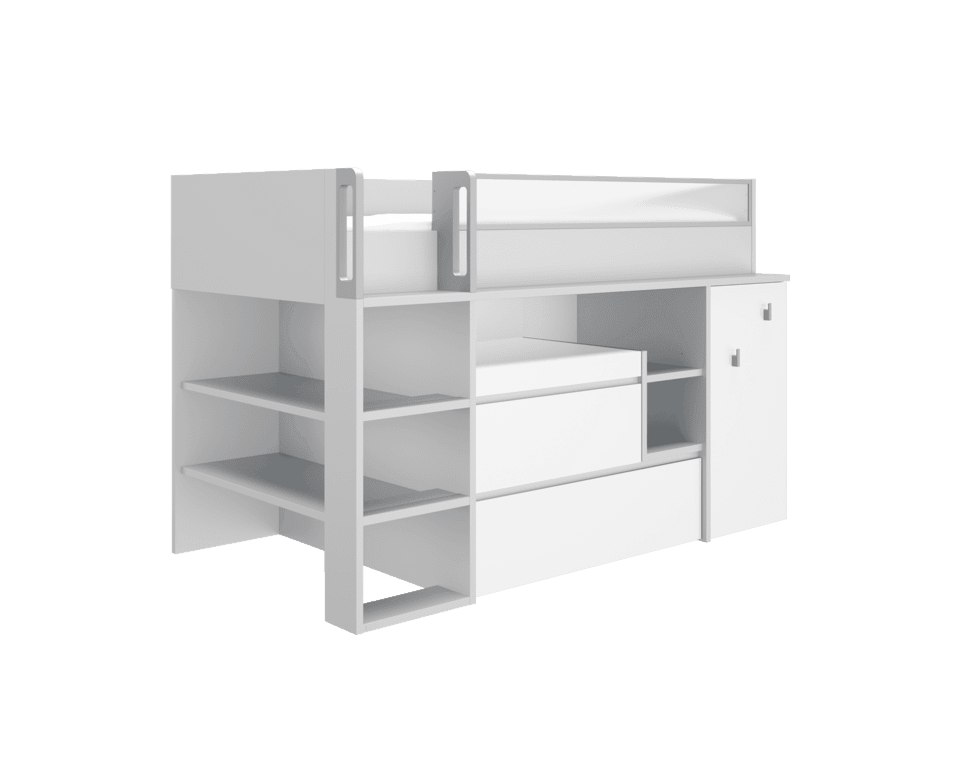 Lit haut ultra compact Dimix | Meubles Gautier